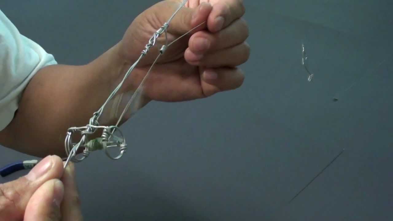 FISHING ROD - A PAPER CLIP 3D SCULPTURE - YouTube