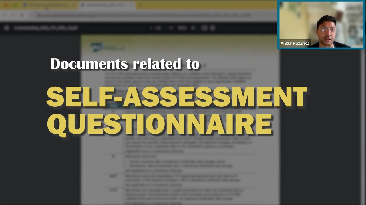Finding documents related to Self-Assessment Questionnaires (SAQs ...