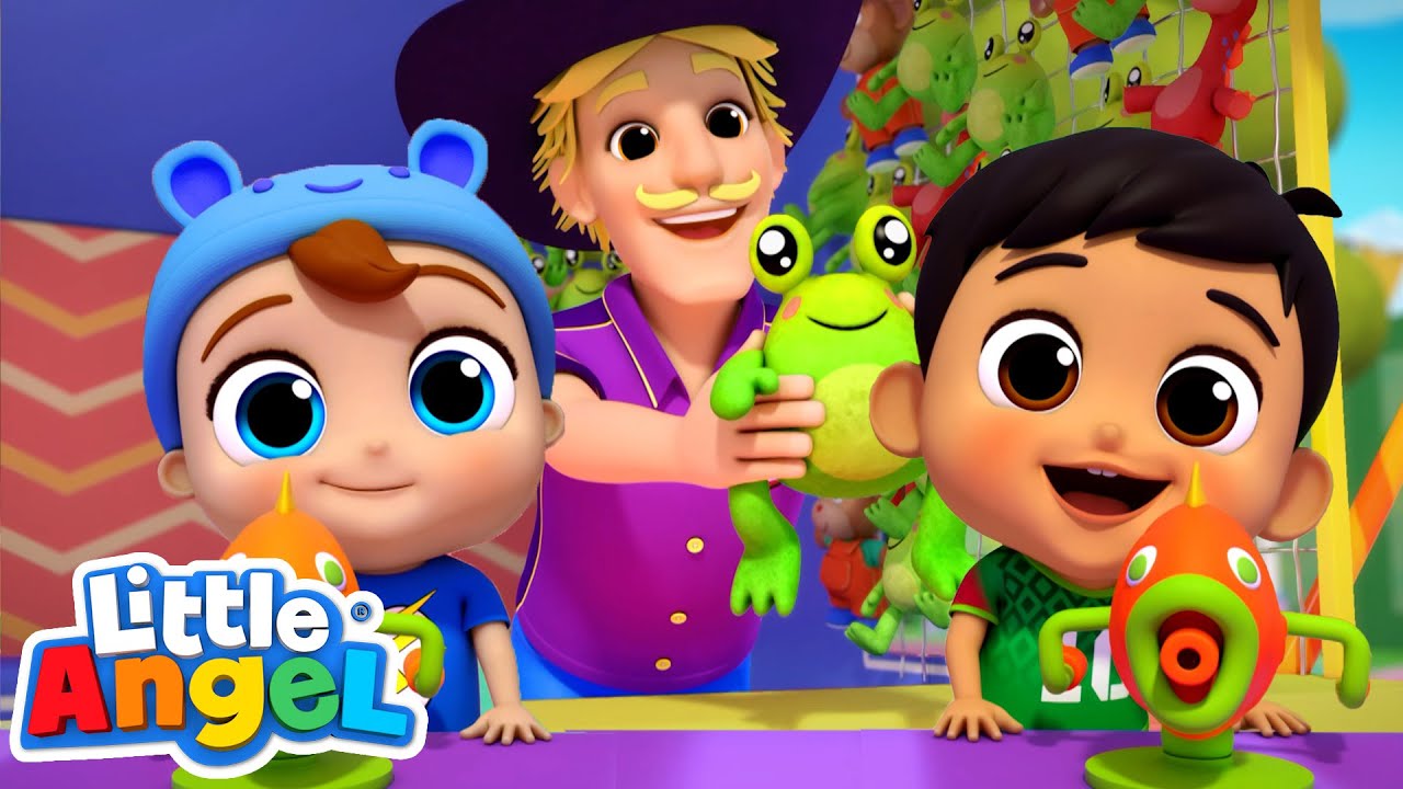 Carnival Competition | Little Angel | Kids Songs + Nursery Rhymes - YouTube