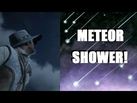 Activating the Secret Meteor Shower in Red Dead Redemption 2! - YouTube