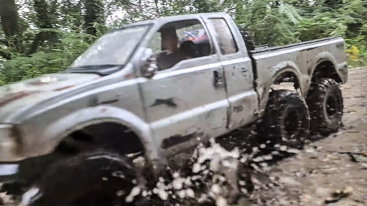 1/6 rc new bright truck 6x6 build..... last video - YouTube