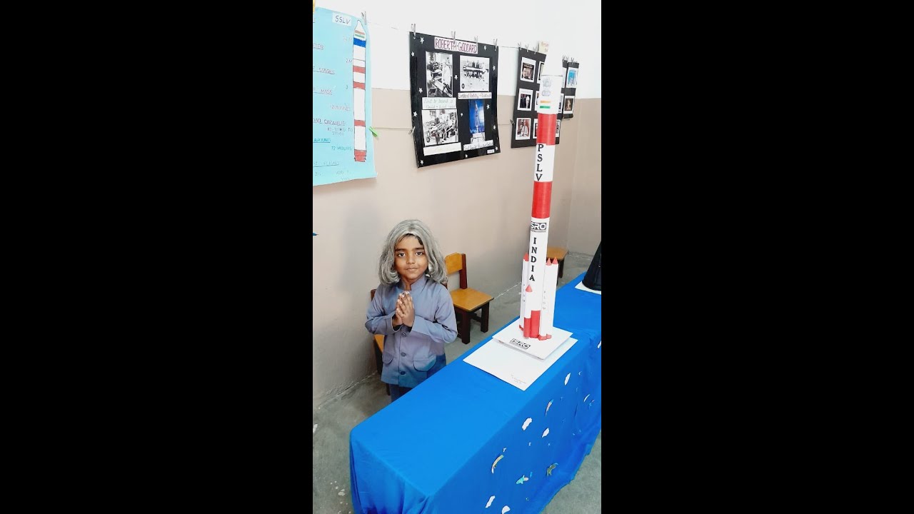 ISRO Rocket explanation in school project day. - YouTube