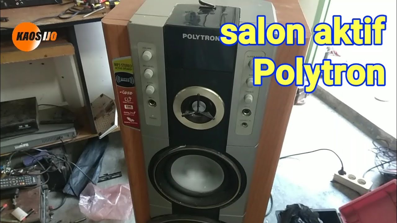 Cara memperbaiki salon aktif Polytron - YouTube