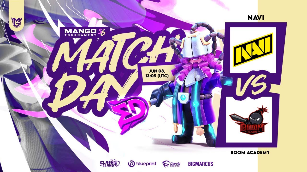NAVI vs Boom Academy | Mango Esports Quarters Finals match - YouTube
