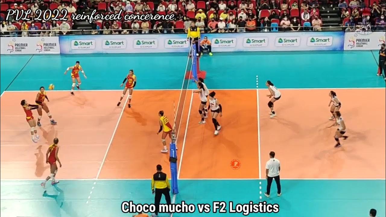 Full SET 4 'all out' Choco mucho vs F2 logistics | pvl 2022 reinforced conference - YouTube