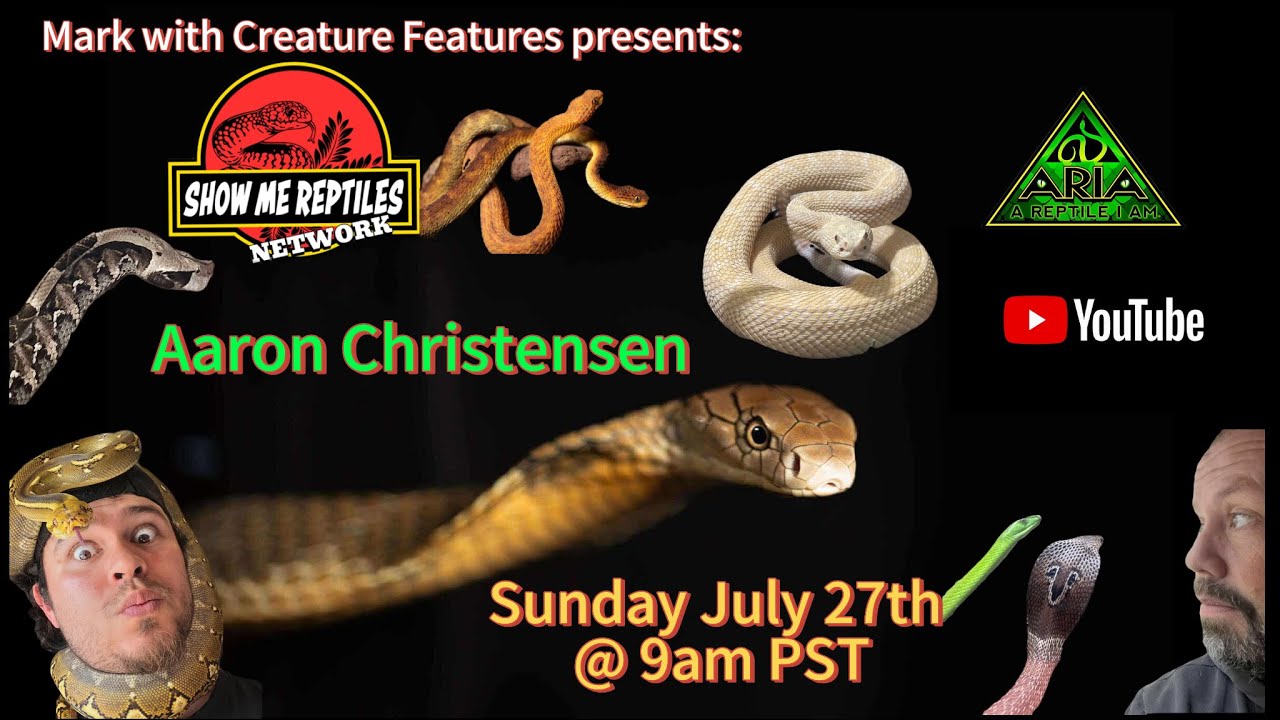 Mark’s Creature Features: Cobra Talk With Aaron Christensen - YouTube