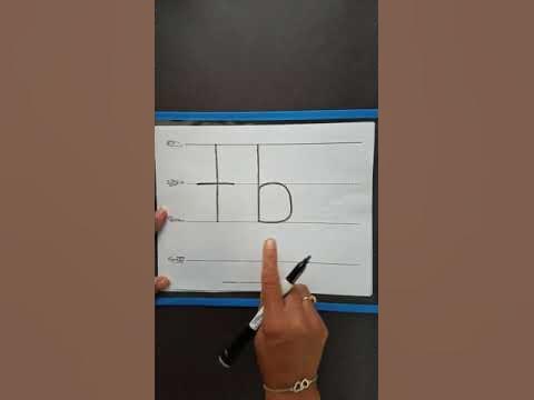 Fundations Writing Letters t, b, f - YouTube