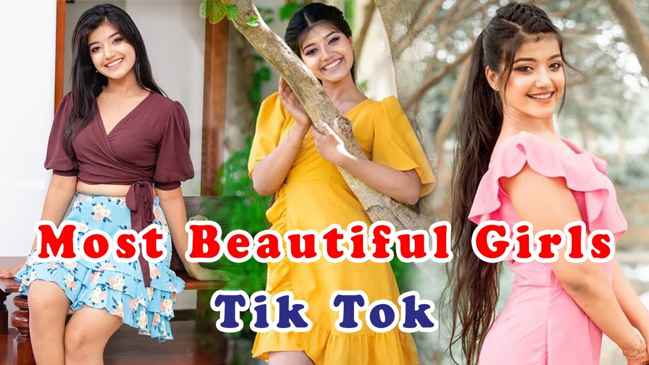 Most Beautiful Girls Tik Tok...Thanks for Watching... - YouTube