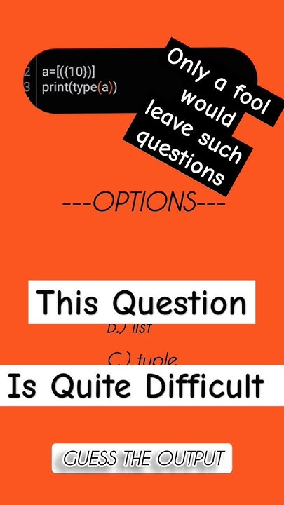 GUESS THE OUTPUT | #shorts #trendingshorts #viralshorts #code #challenge #python #programming # ...