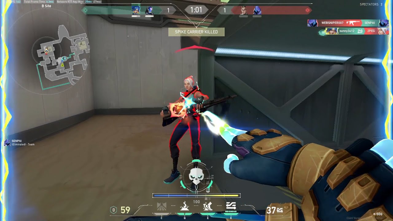 Neon Ultimate Ace | Valorant highlights - YouTube