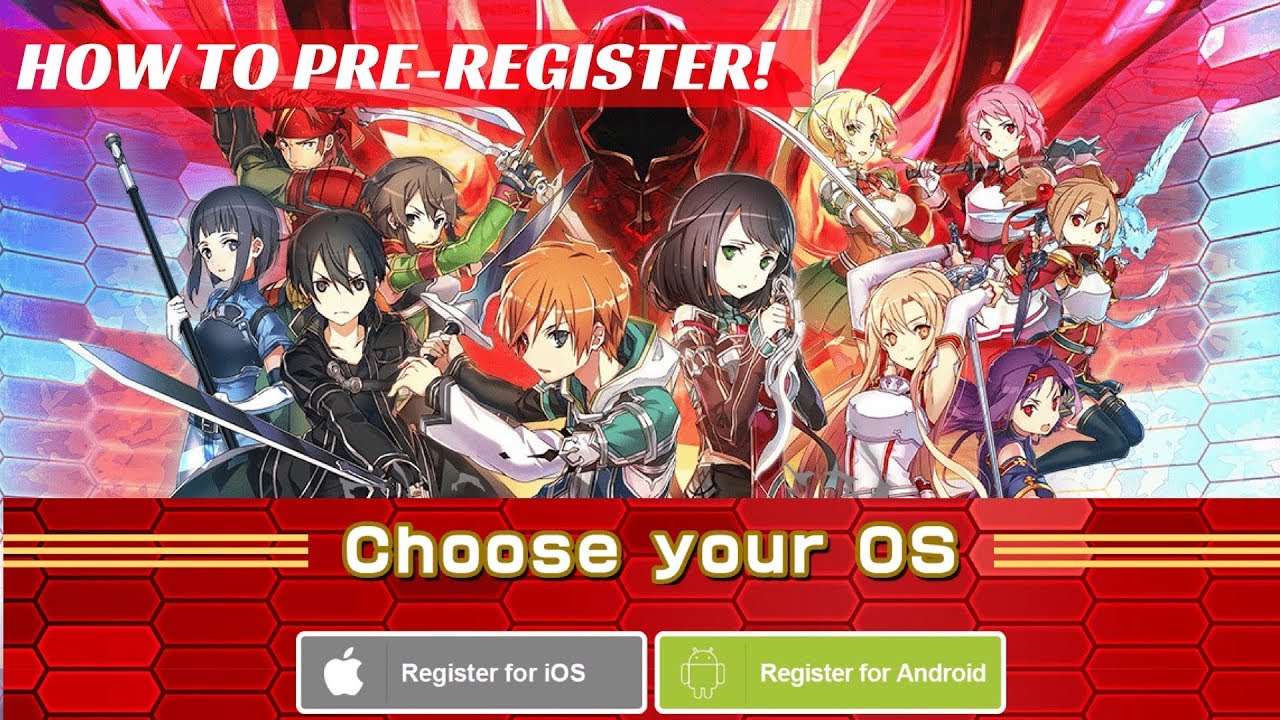 How To Pre-Register For SAO Integral Factor Right Now!!! [ SAO ...