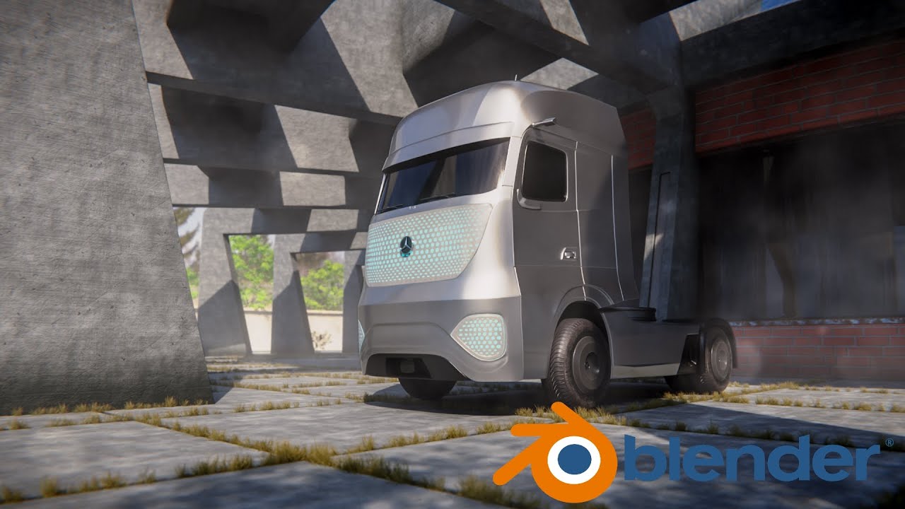 Creating a Simple Environment for car renders in Blender - YouTube