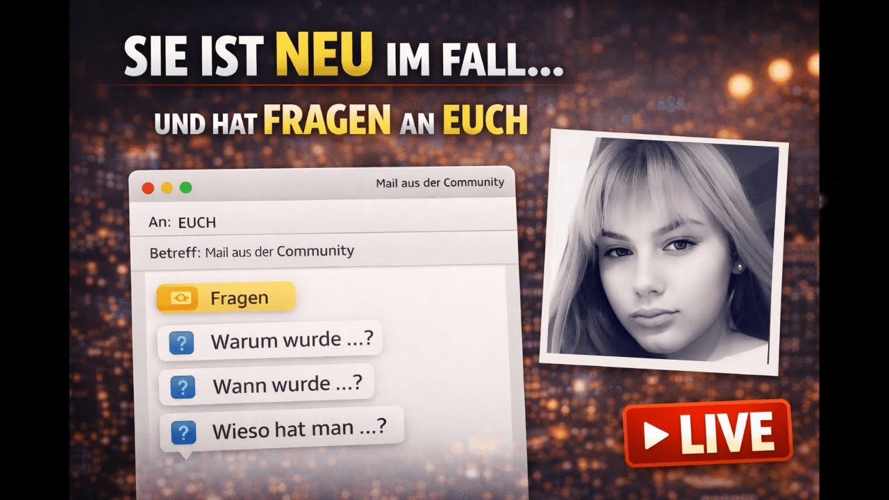 „Ich bin neu im Fall Rebecca Reusch… und habe so viele Fragen ...