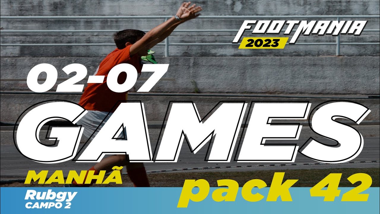02.07 Manhã I Rugby Campo 2 | FootMania #42 - YouTube