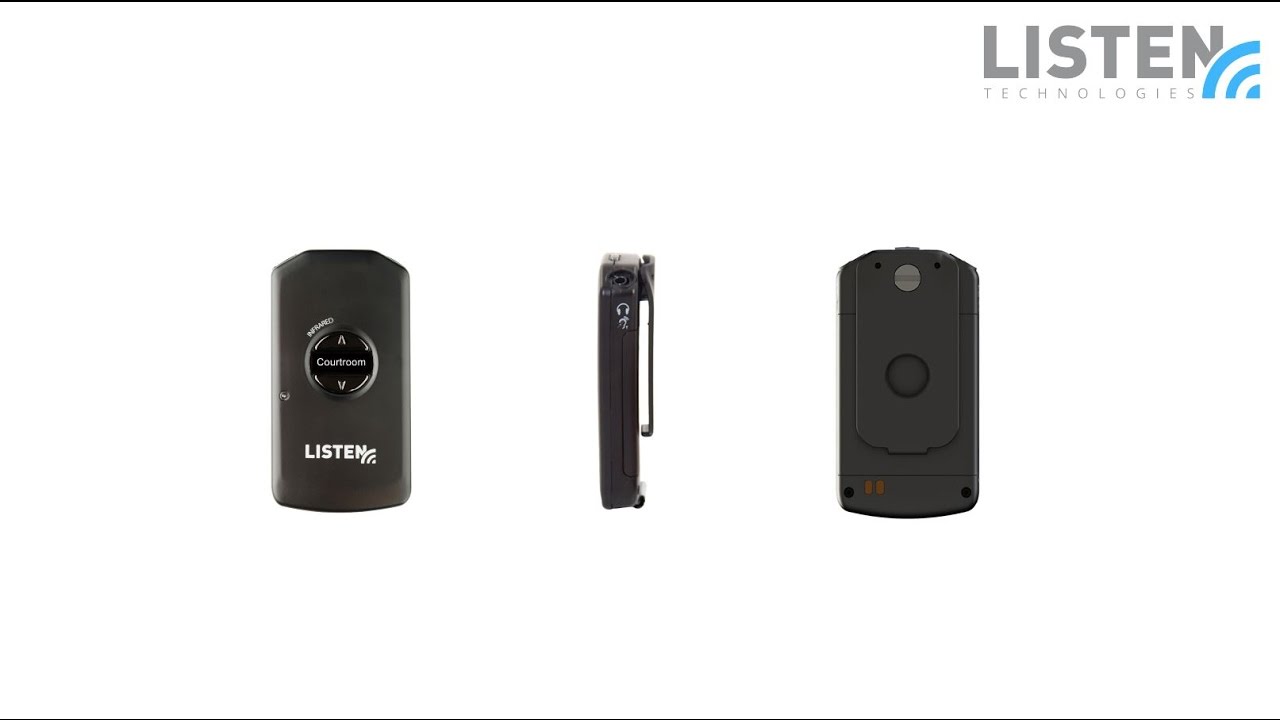 Listen Technologies - iDSP IR Receiver Quick Tour - YouTube