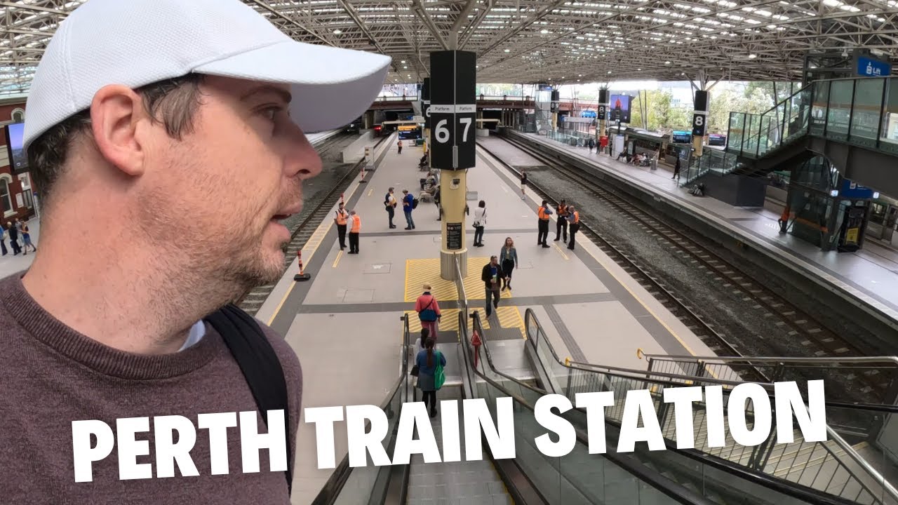 Perth Train Station to Subiaco's vibrant Rokeby Road - YouTube