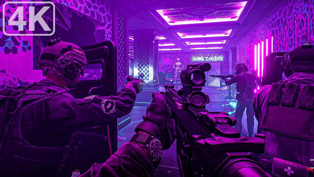 Club Shoot-Out , Counterterrorism Raid｜Ready or Not｜4K - YouTube