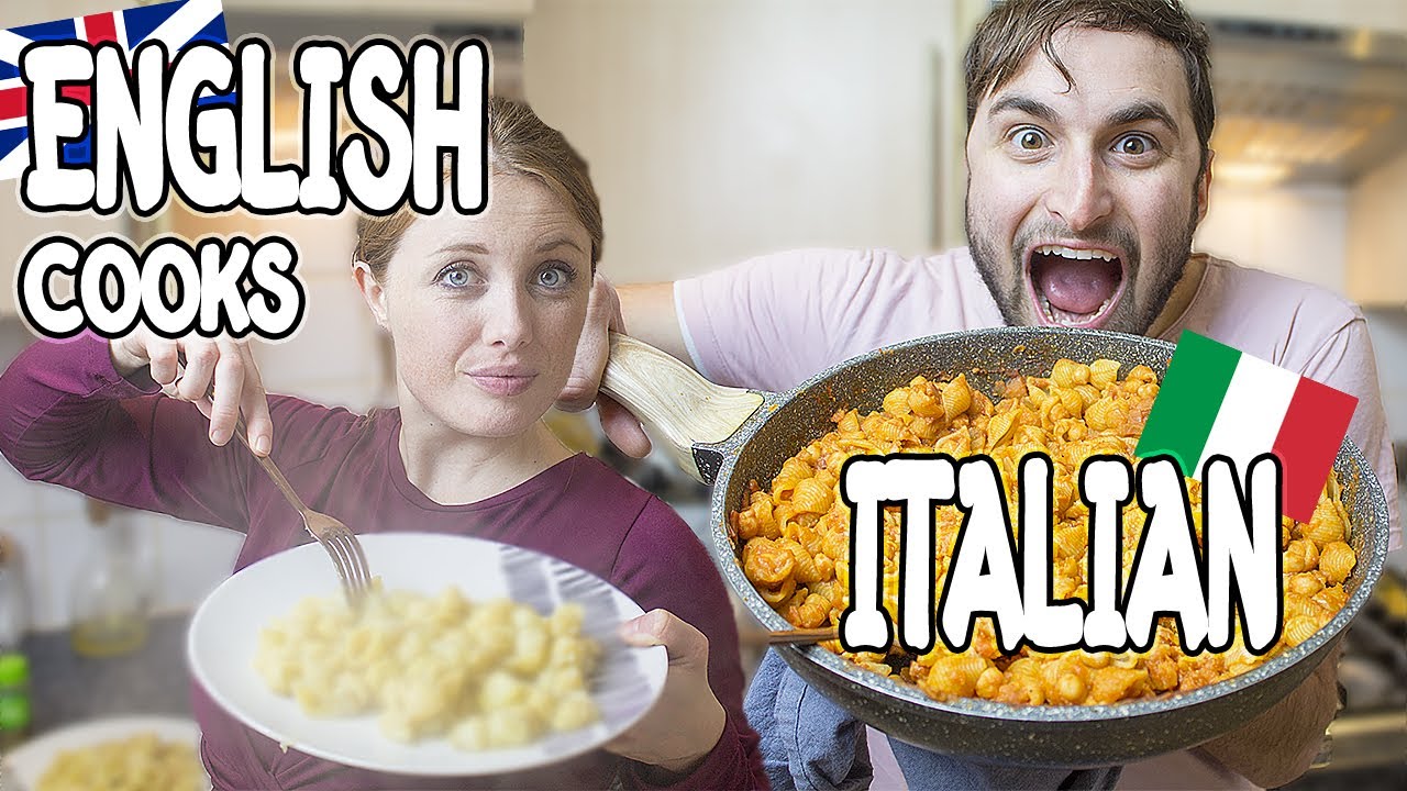 English COOKS Italian for a WEEK - YouTube
