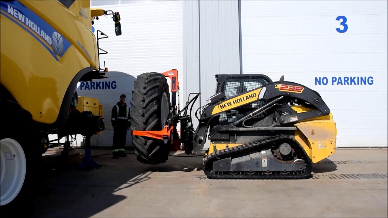 The Tire Grabber | by Farm World - YouTube