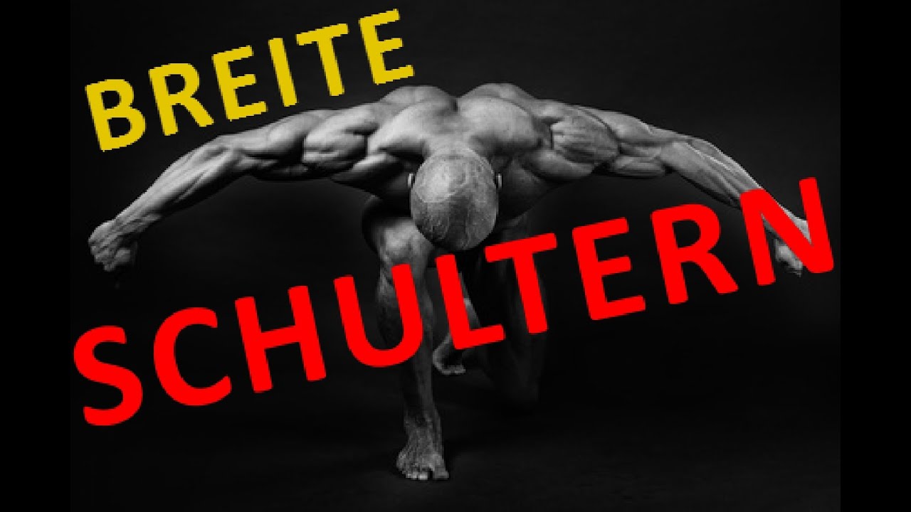 BREITE SCHULTERN AUFBAUEN || Trainings Basics by stream of fortitude #9 ...