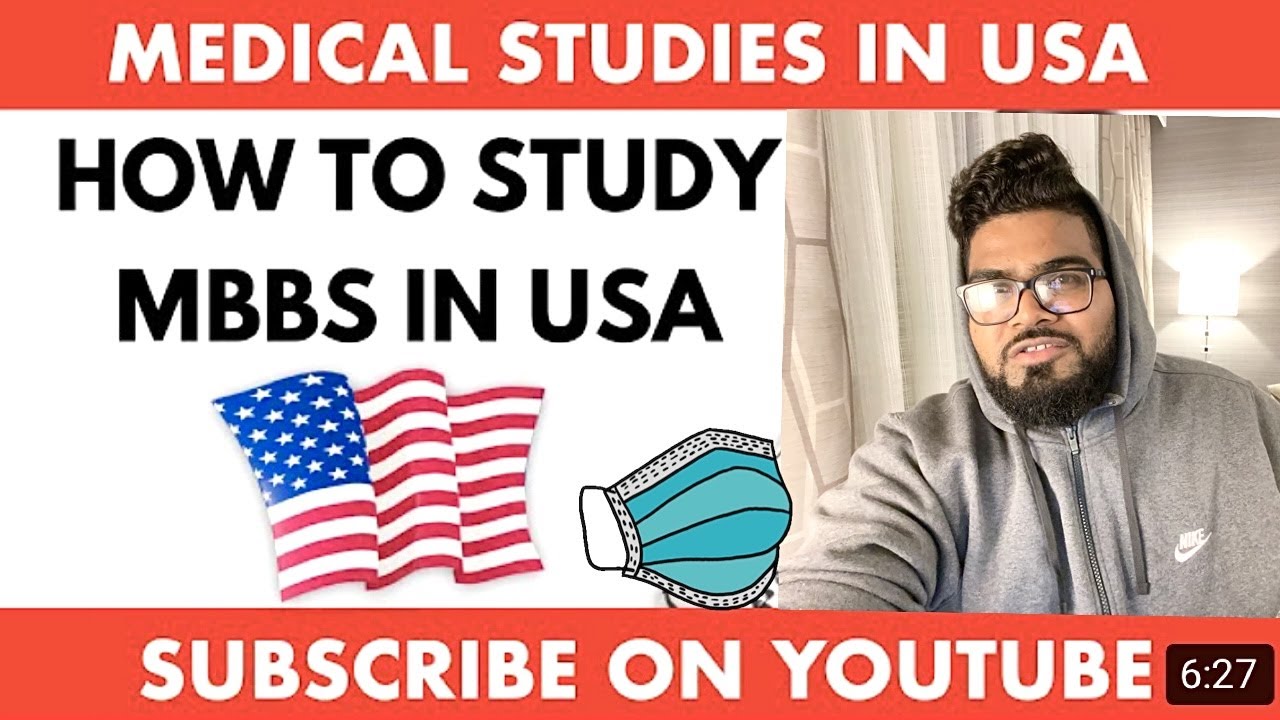 How to study MBBS and MD from the USA ? Medical Study in USA - YouTube