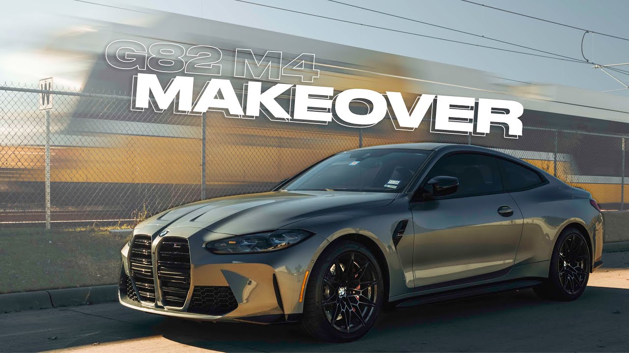 BMW G82 M4 Competition Christmas Makeover // BMP Tuning - YouTube