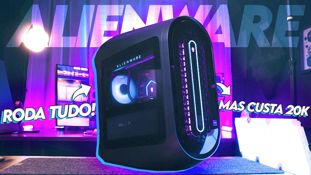 Review do Alienware Aurora R15! Um PC que RODA TUDO! Mas que custa 20K ...