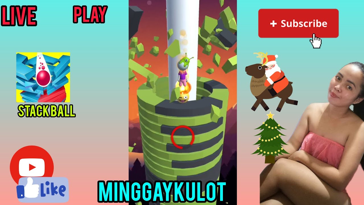 !!LET'S PLAY STACK BALL GAME "NEW YEARS BALL #TRENDING - YouTube