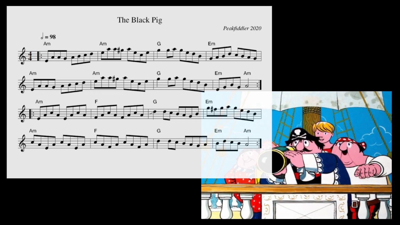 The Black Pig Reel - A Pirate Fiddle Tune - YouTube Music