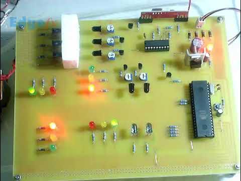 Density Based Traffic Signal with Remote Override in Emergency - YouTube