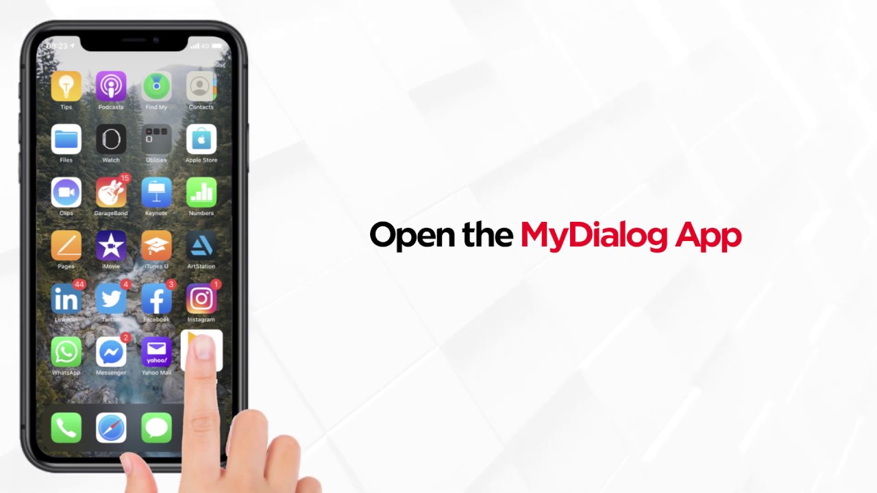 Reload/ Pay bills with ease via the MyDialog App - YouTube