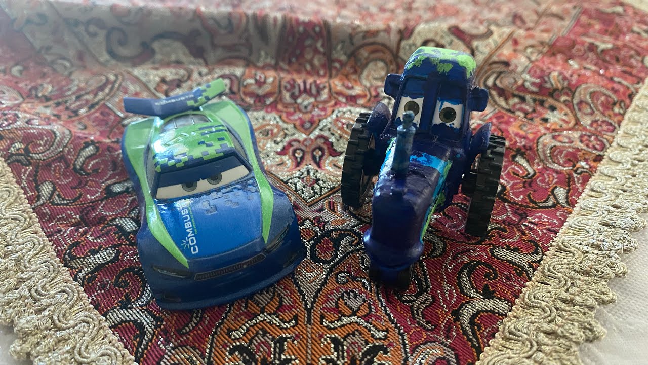 Disney Pixar Cars 3 Diecast Combustr Racing Tractor - YouTube