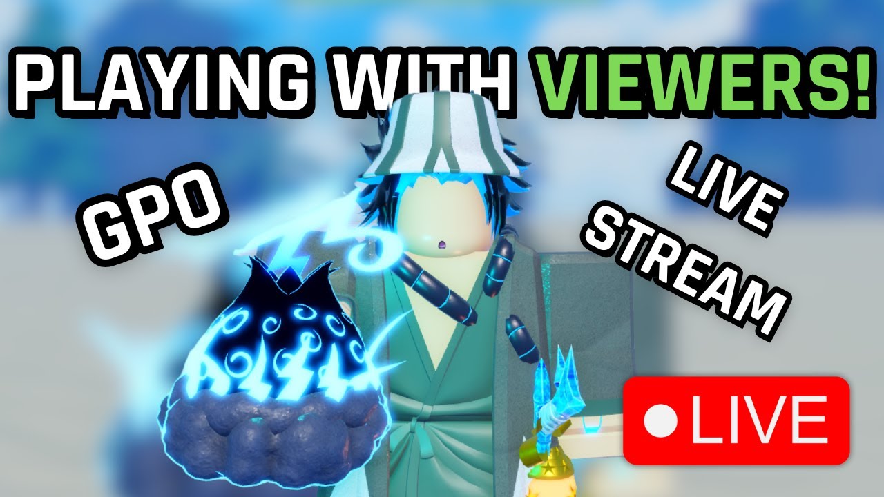 MINI UPDATE AND FRUIT GIVEAWAY!🔴ROBLOX GPO LIVESTREAM - YouTube
