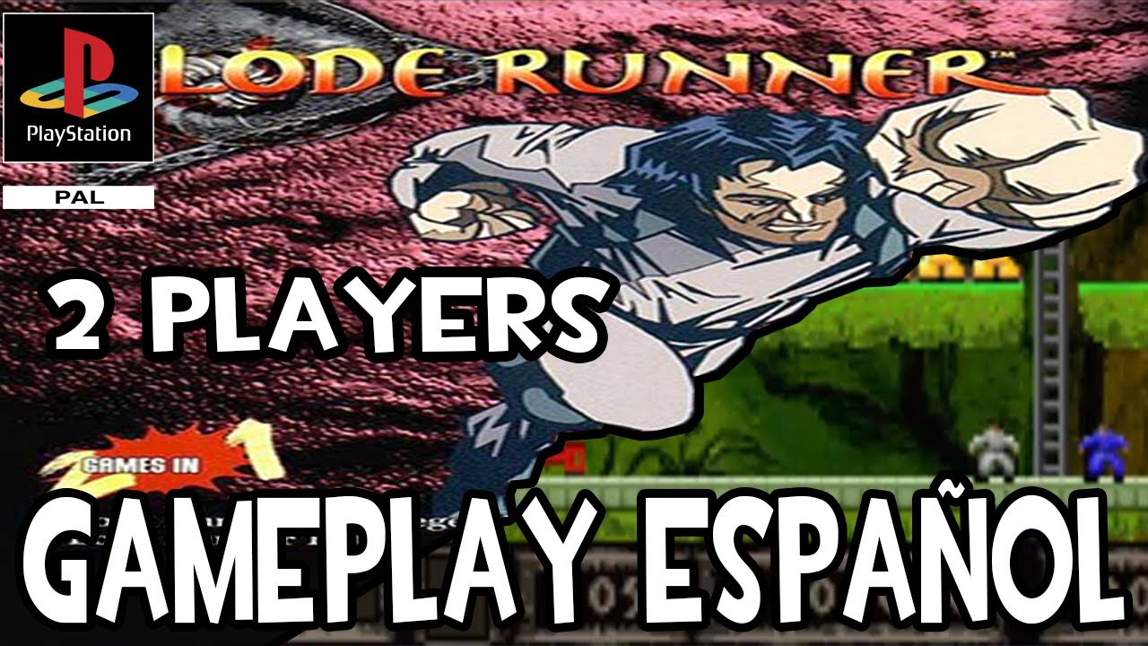 LODE RUNNER (PS1) - COOPERATIVO - Gameplay Español - YouTube