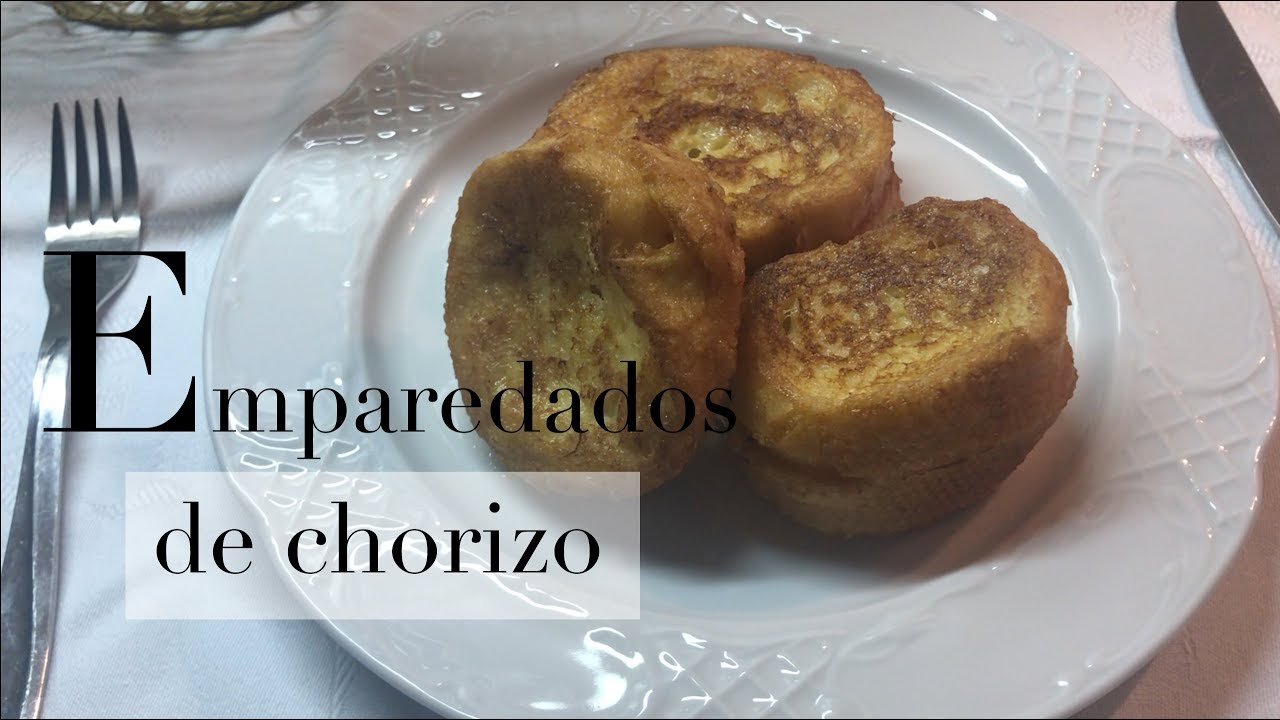 Cómo hacer EMPAREDADOS DE CHORIZO CANARIO [Receta: PASO A PASO] - YouTube