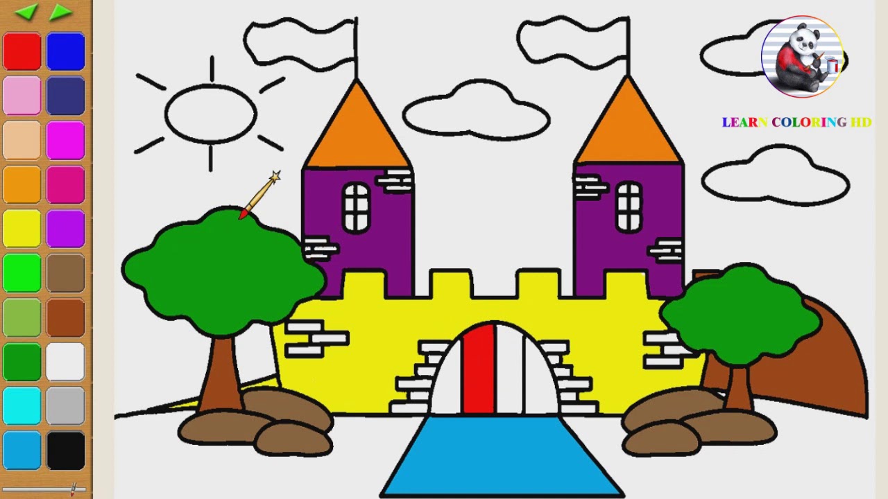 How to draw preschool easy step by step - YouTube