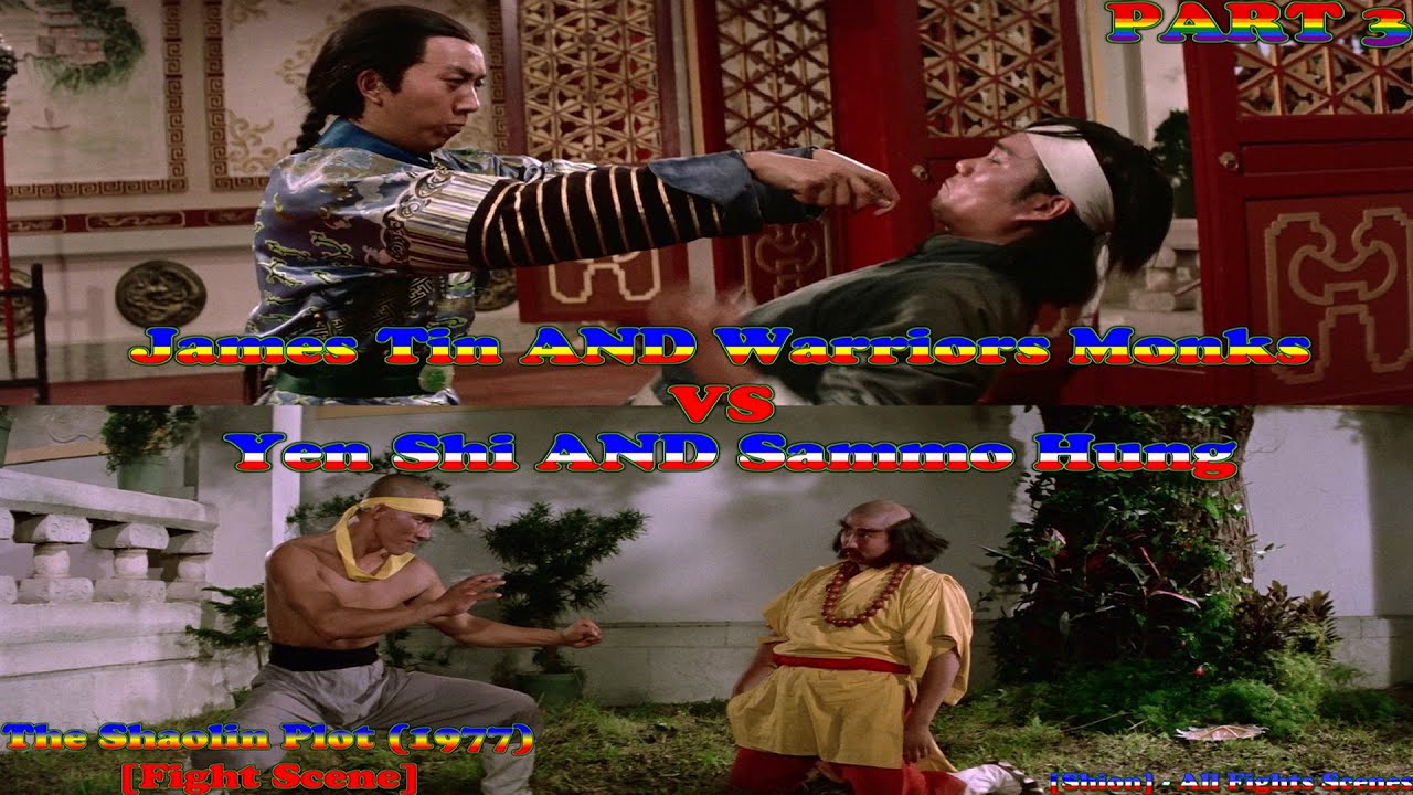[Shion] - All Fights Scenes - James Tin AND Warriors Monks VS Yen Shi ...
