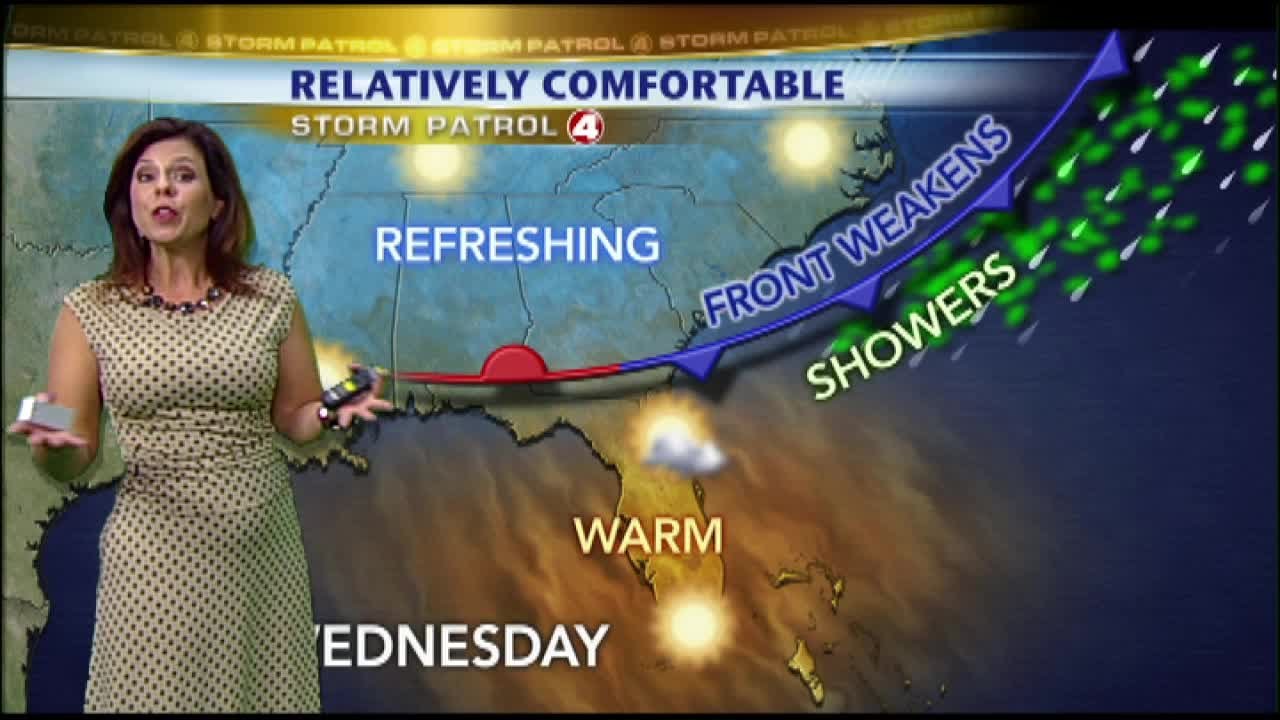 Meteorologist Michelle Cunningham's Storm Patrol Forecast - YouTube