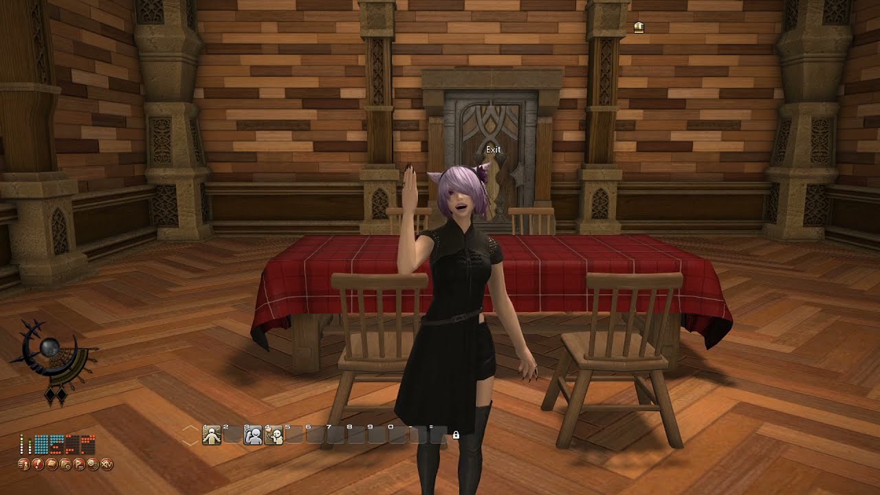 FFXIV: Country dining set - housing 5.5 - YouTube