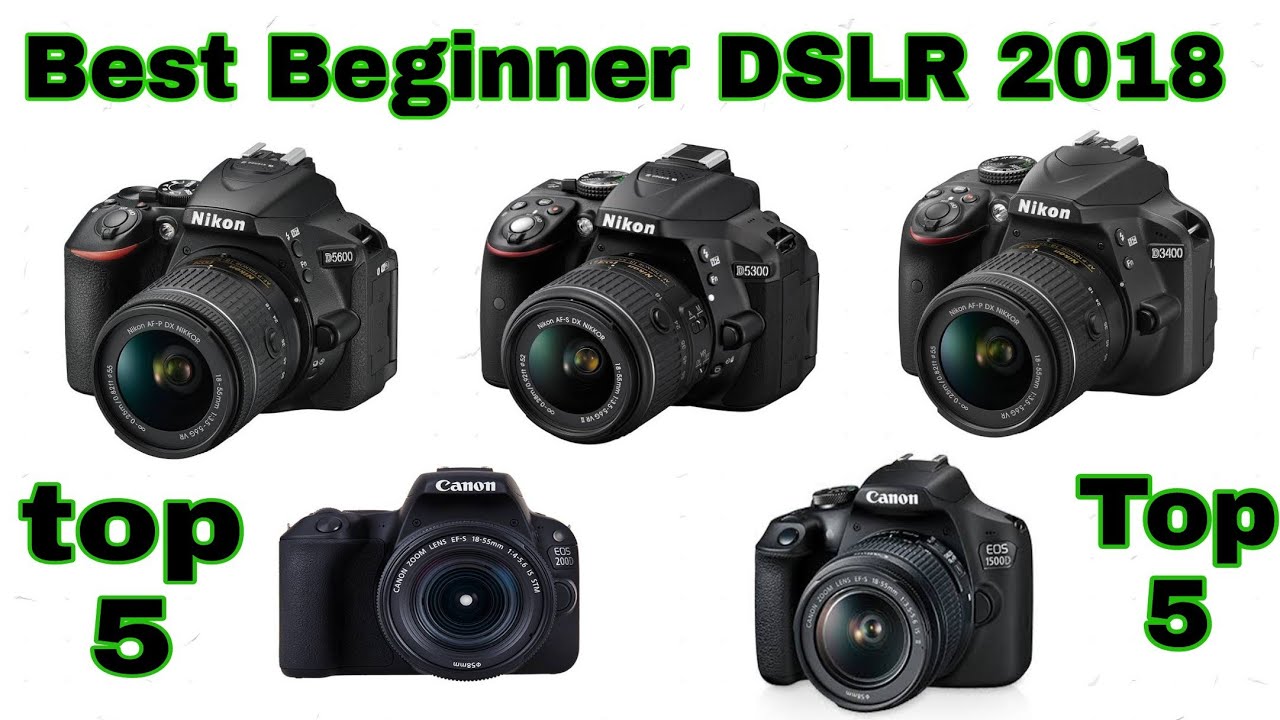Top 5 Best Entry Level DSLR! - YouTube