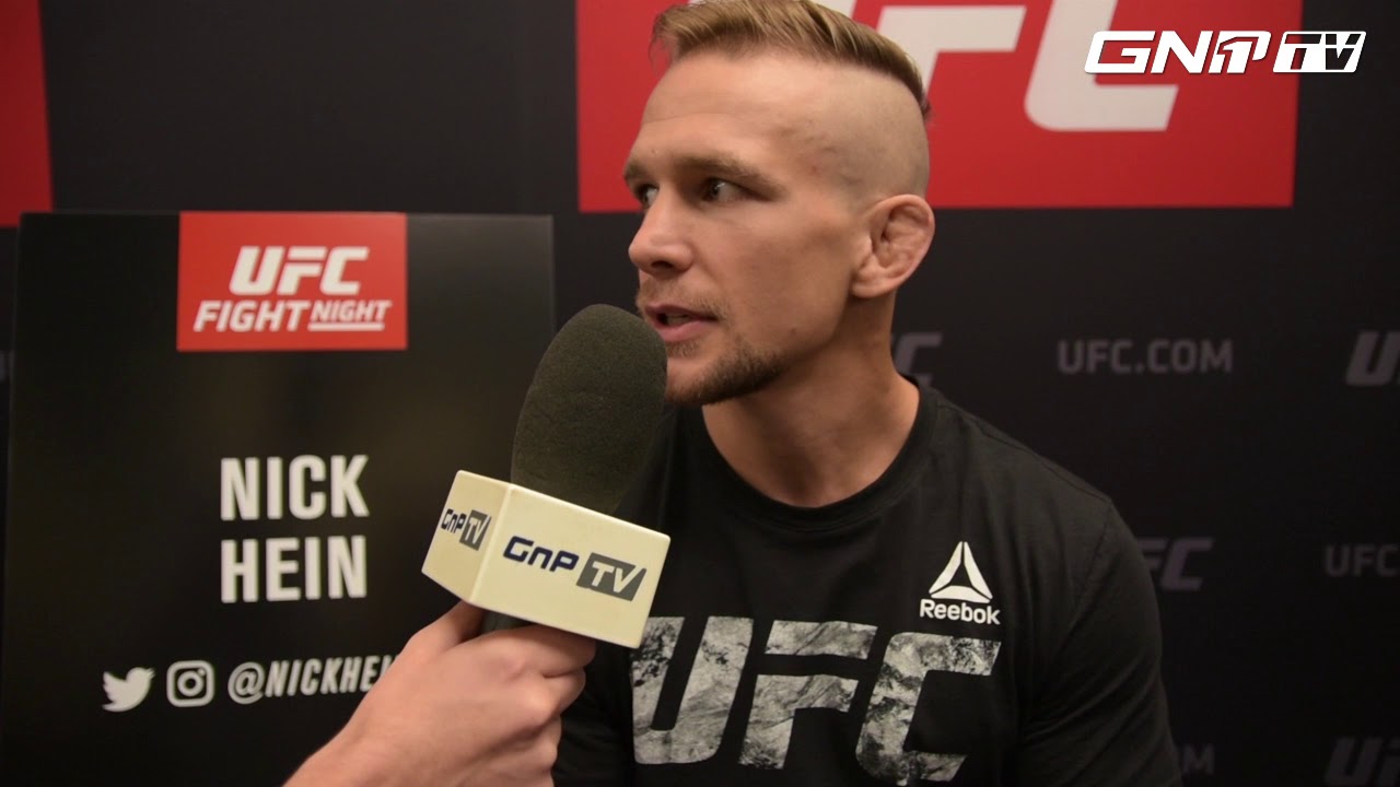 Nick Hein vor UFC Hamburg: "Wir sehen am Sonntag von mir nur Stärken ...