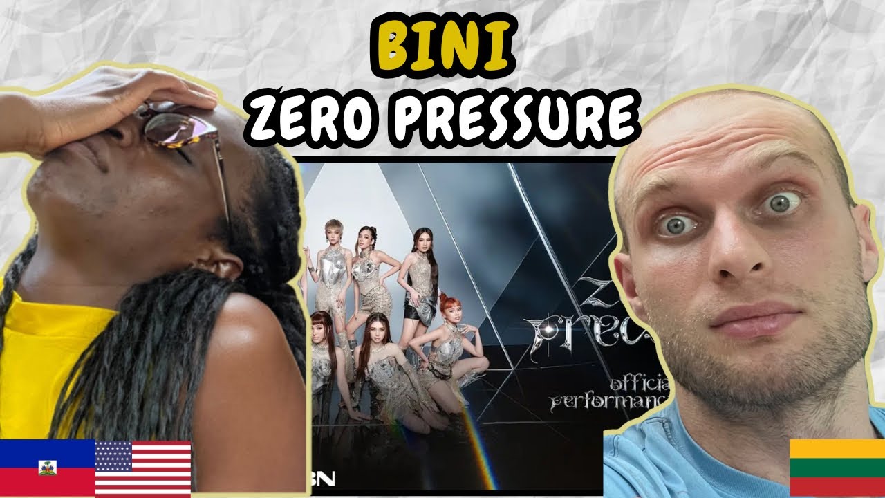 REACTION TO BINI - Zero Pressure (Official Performance Video) | FIRST ...