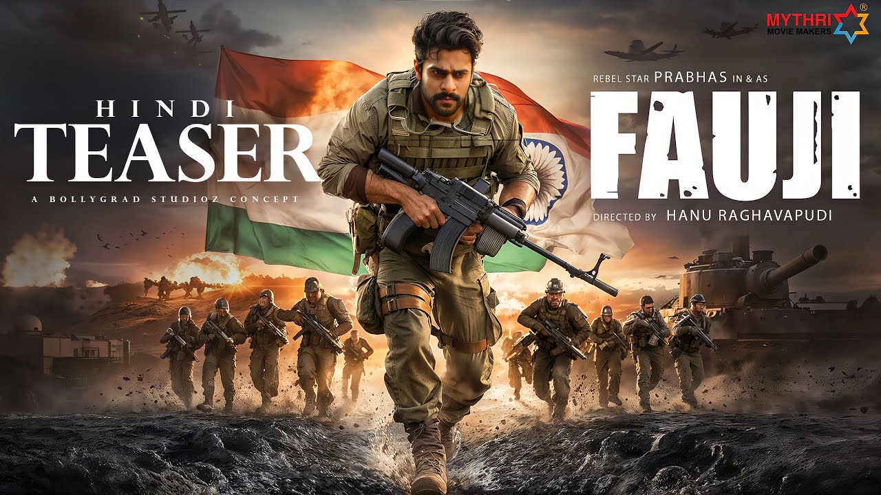 Fauji | Official Teaser | Prabhas| Hanu Raghavapudi | Mythiri Movie ...