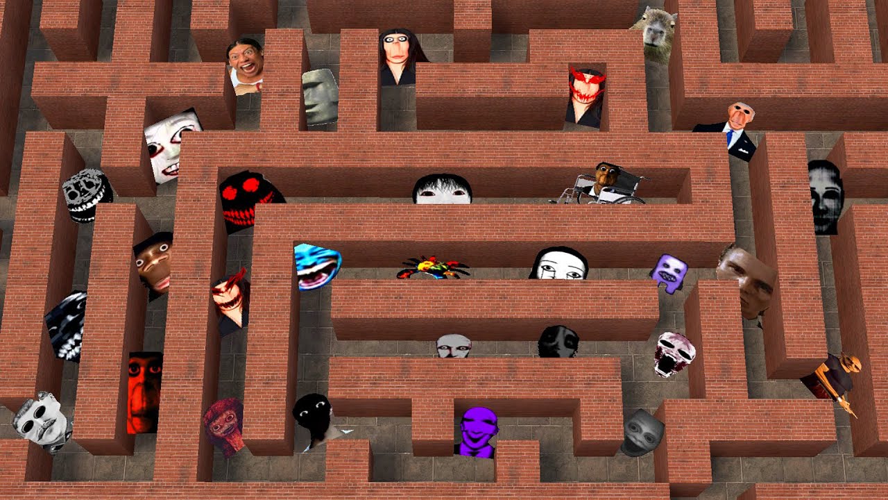 Nico's Nextbots Maze !!! - YouTube