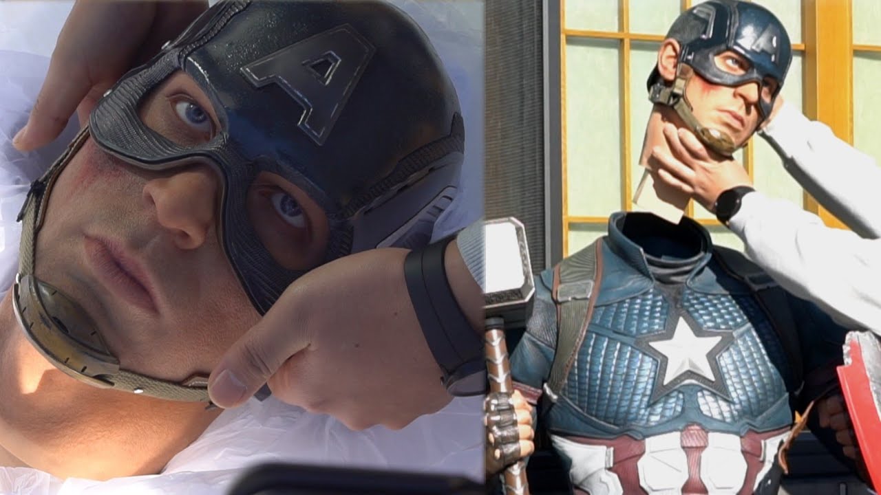 [Queen Studio] $4880!! 1:1 Scale Captain America Burst Unboxing - YouTube