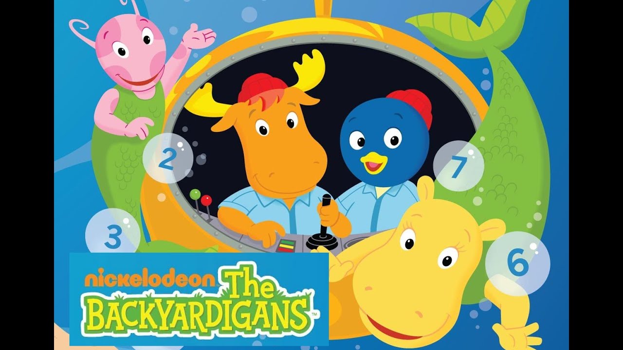Reading the Backyardigans "Deep Sea Countdown". Learn to read with two ...