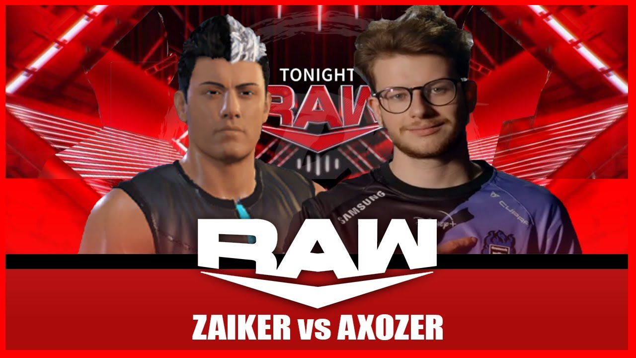 WWE 2K23 | ZAIKER vs AXOZER - Qualfier Match to Hell in a Cell - YouTube
