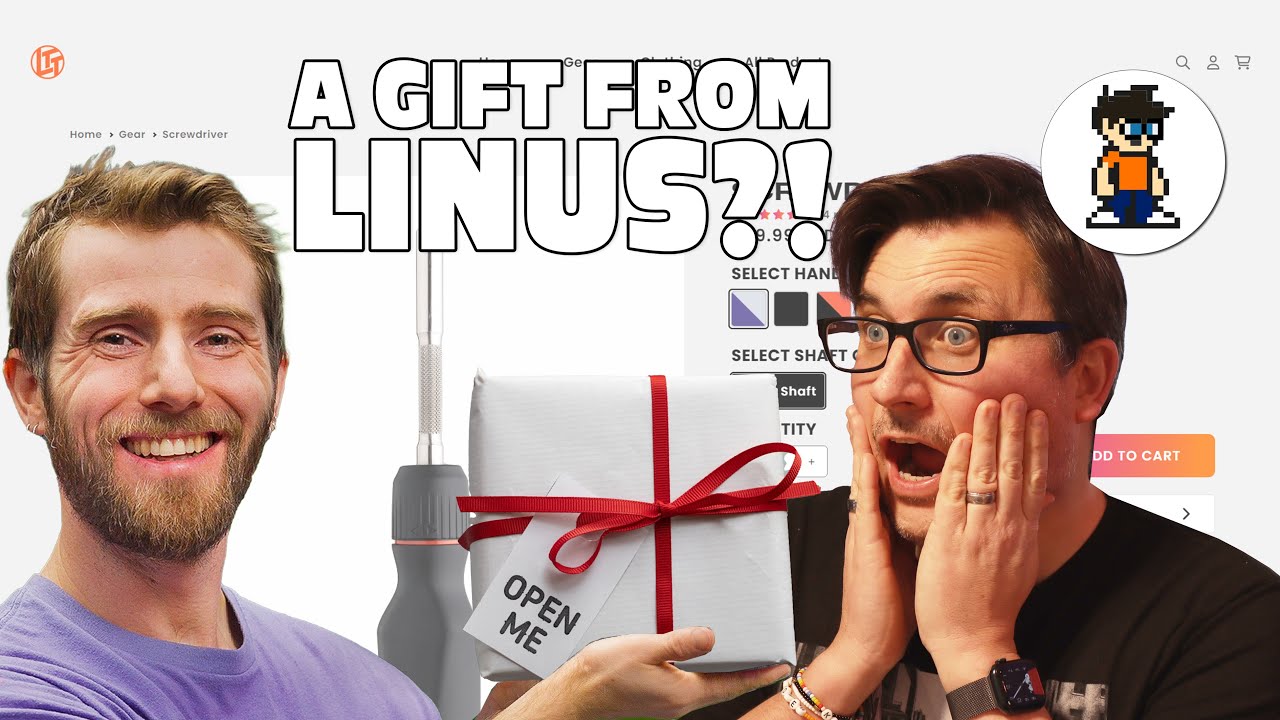 The LTT Screwdriver - Unboxing and Review - Linus sent me THIS! - YouTube