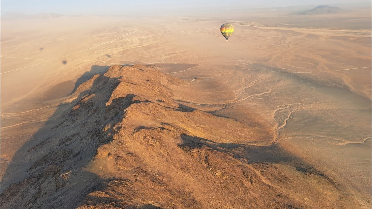 Namibia 2024 - Pt. 1 - Namib Sky Ballon Safari - YouTube