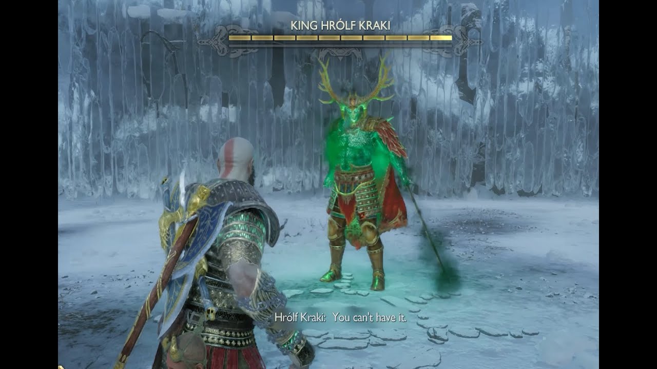 God of War Ragnarok Berserker King Boss Fight - YouTube